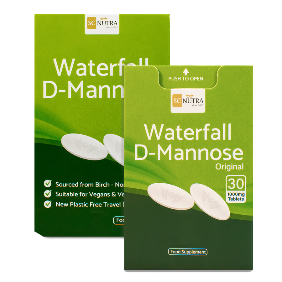 Waterfall D-Mannose Tablets (30 x 1000mg) – SC Nutra