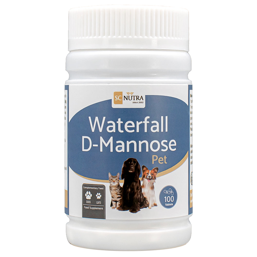 Waterfall D-Mannose Pet Tablets for Cats & Dogs – SC Nutra