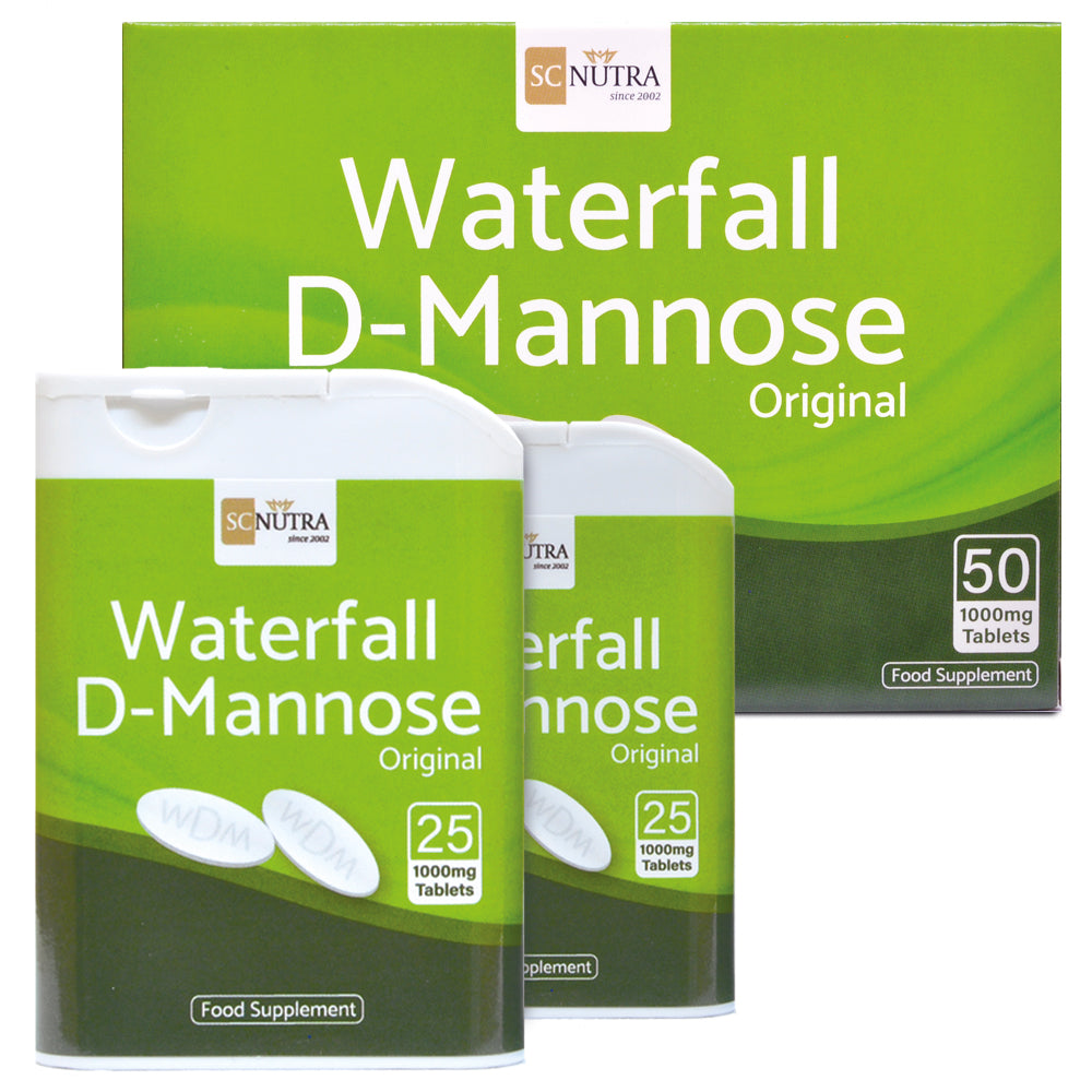Waterfall D-Mannose Tablets 1000mg | Highest Purity Birch D-Mannose ...