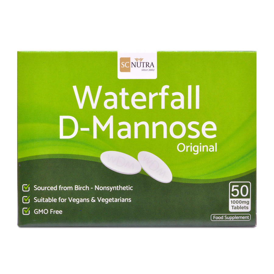Waterfall D-Mannose Tablets 1000mg – SC Nutra